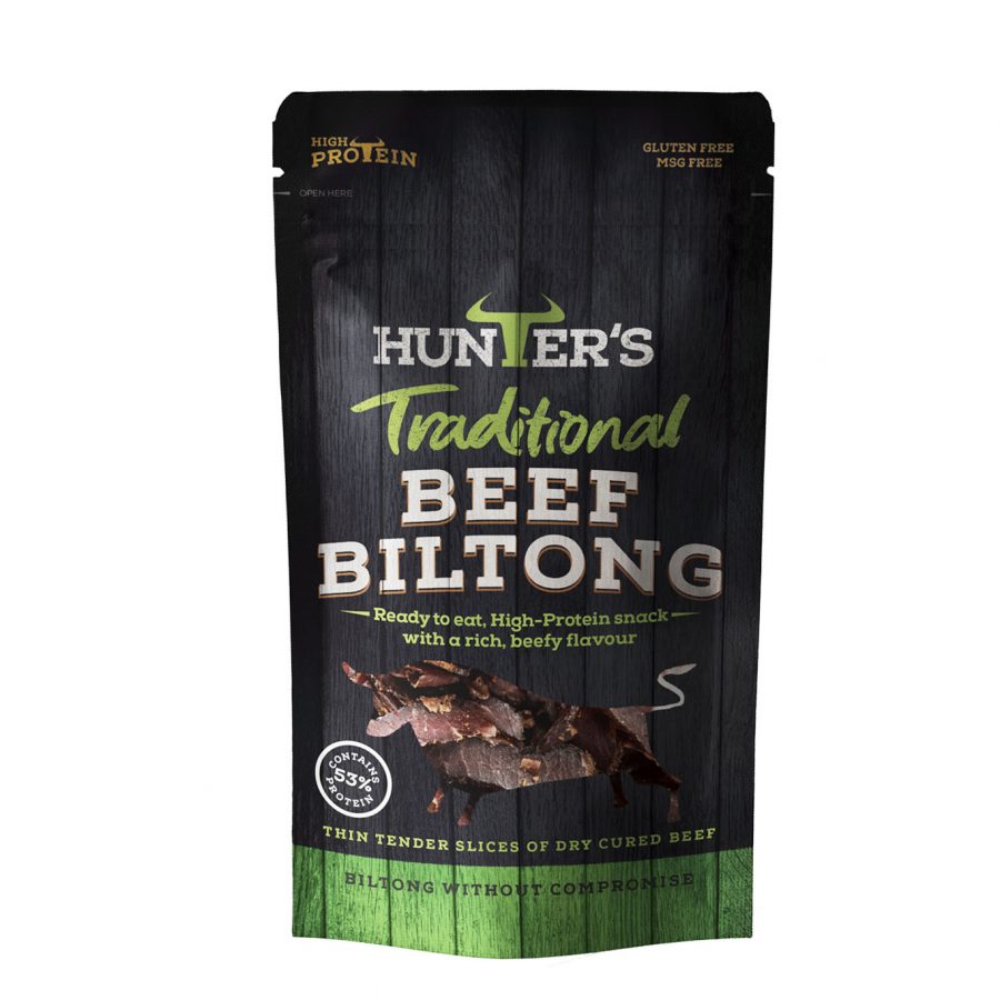 Chilli Beef Sticks / Original Beef Sticks 250g - Hunters Biltong