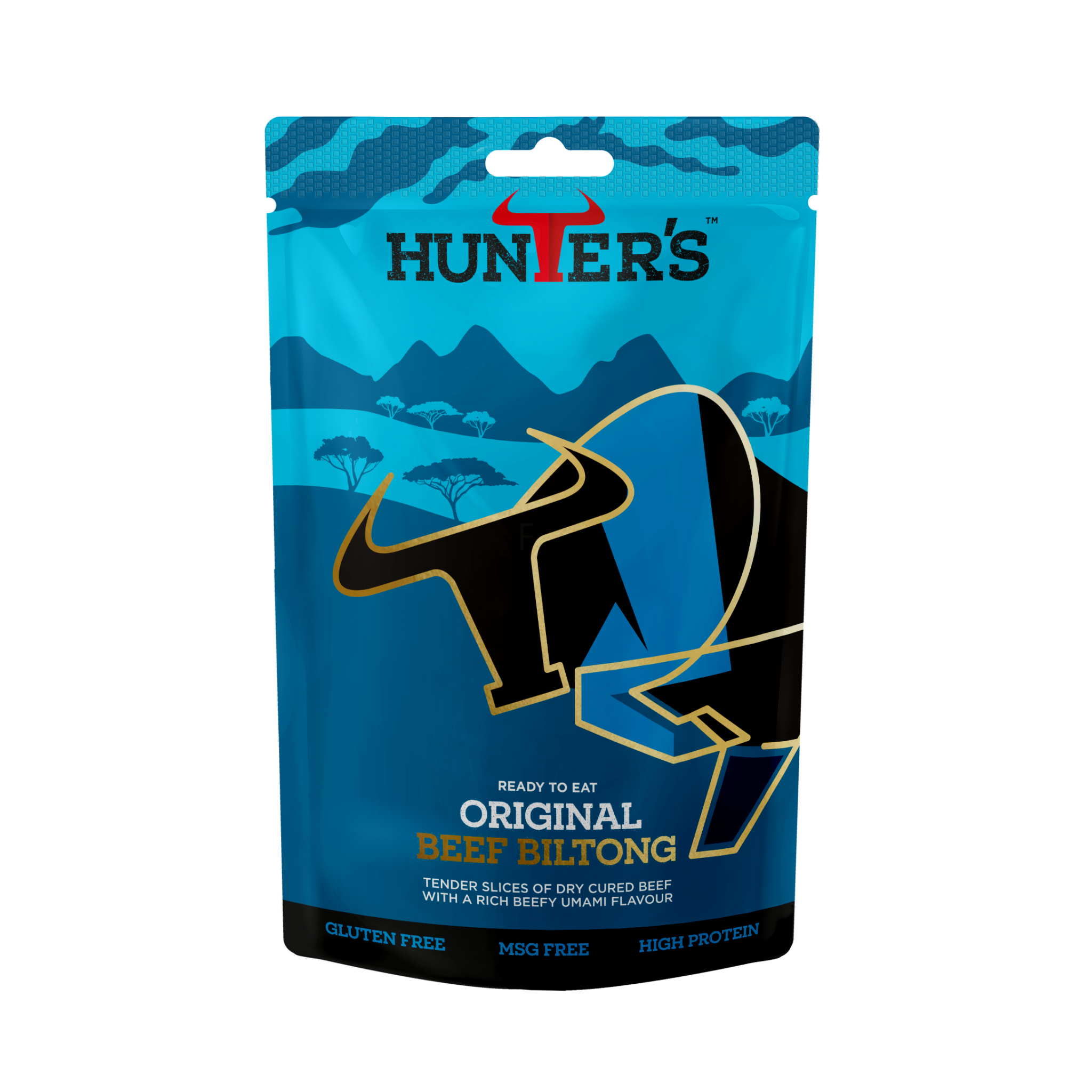 Hunters UK - Award Winning Beef Biltong and Beef Jerky Snacks
